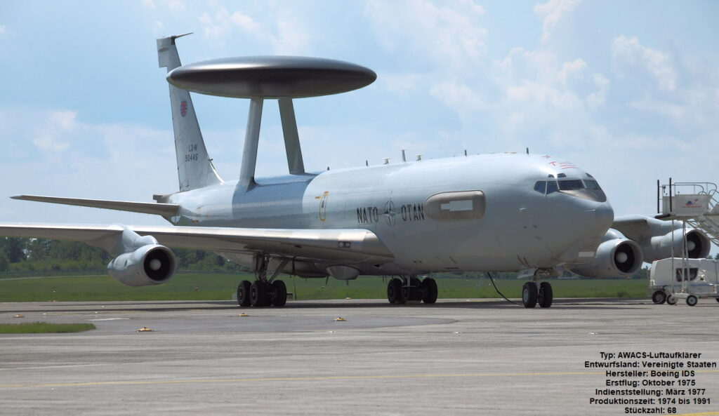 Boeing E-3 Sentry AWACS - fliegende Leitzentrale der NATO