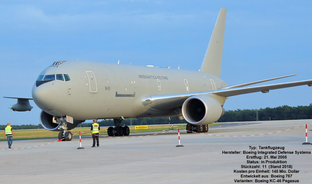Boeing KC-767 - Tankflugzeug und Truppentransporter