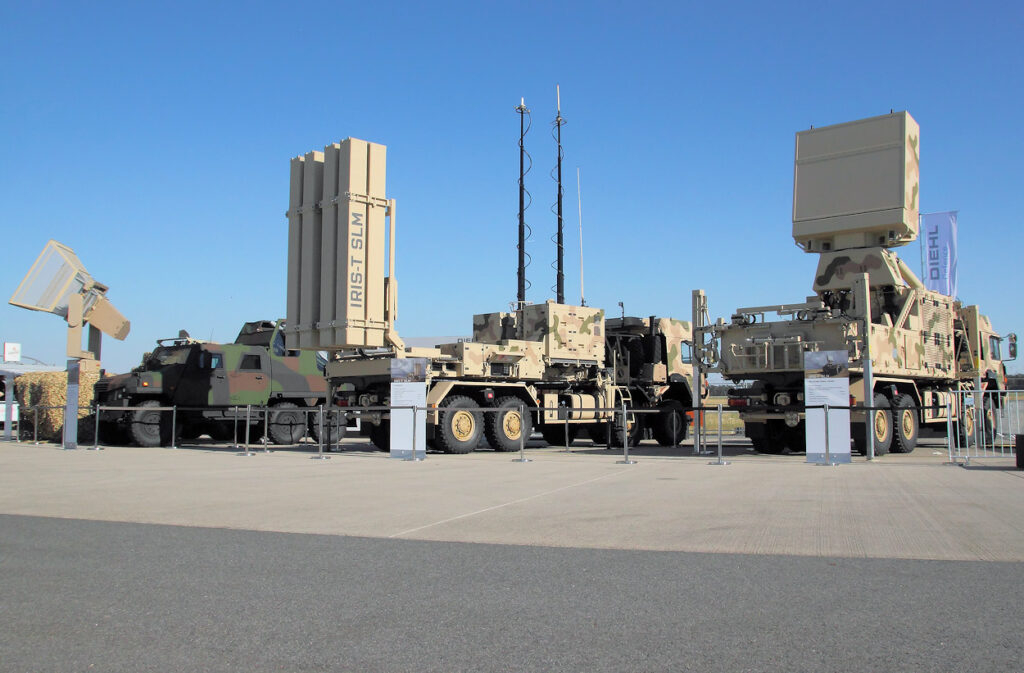 IRIS-T SLM / SLS - dienen dem Schutz wichtiger Gebäude