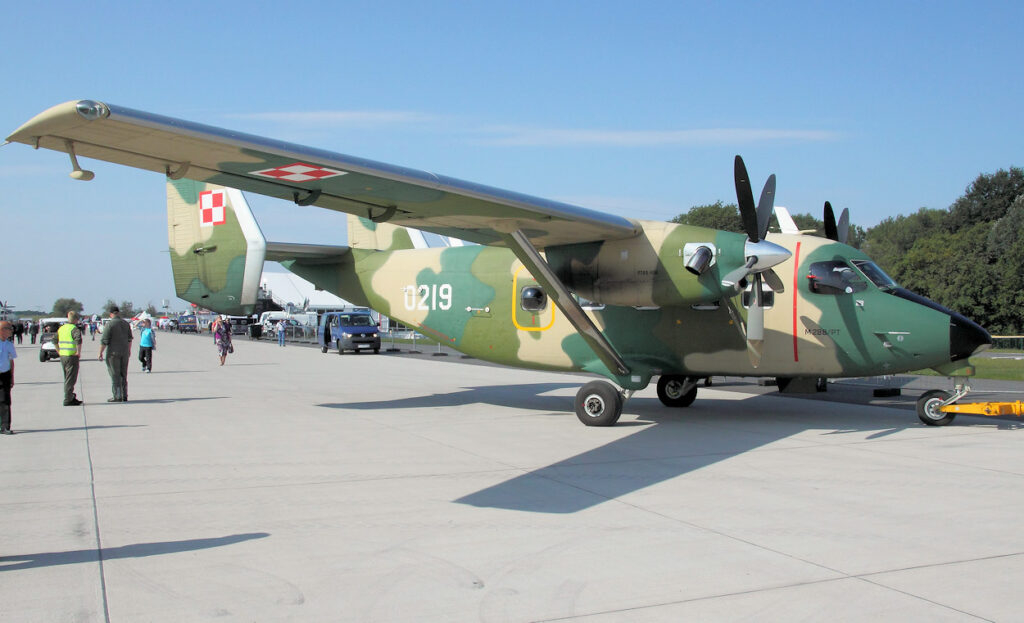 PZL M28 Skytruck - zum Absetzen von Fallschirmjägern