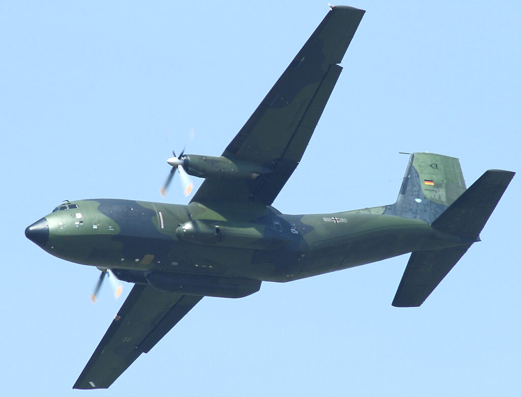 Transall C-160 - deutsch-französisches Transportflugzeug