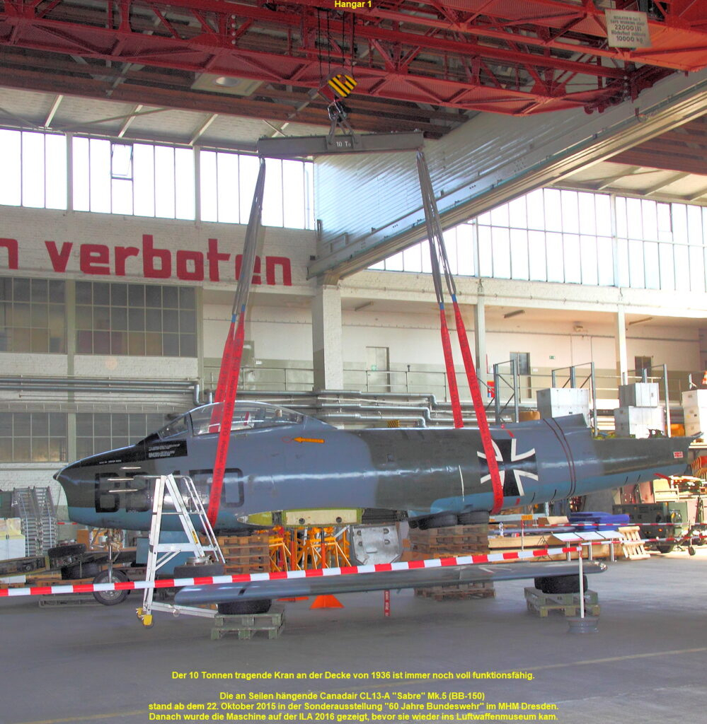 Canadair CL-13A Sabre Mk.5 - Standard-Jagdflugzeug der USAF