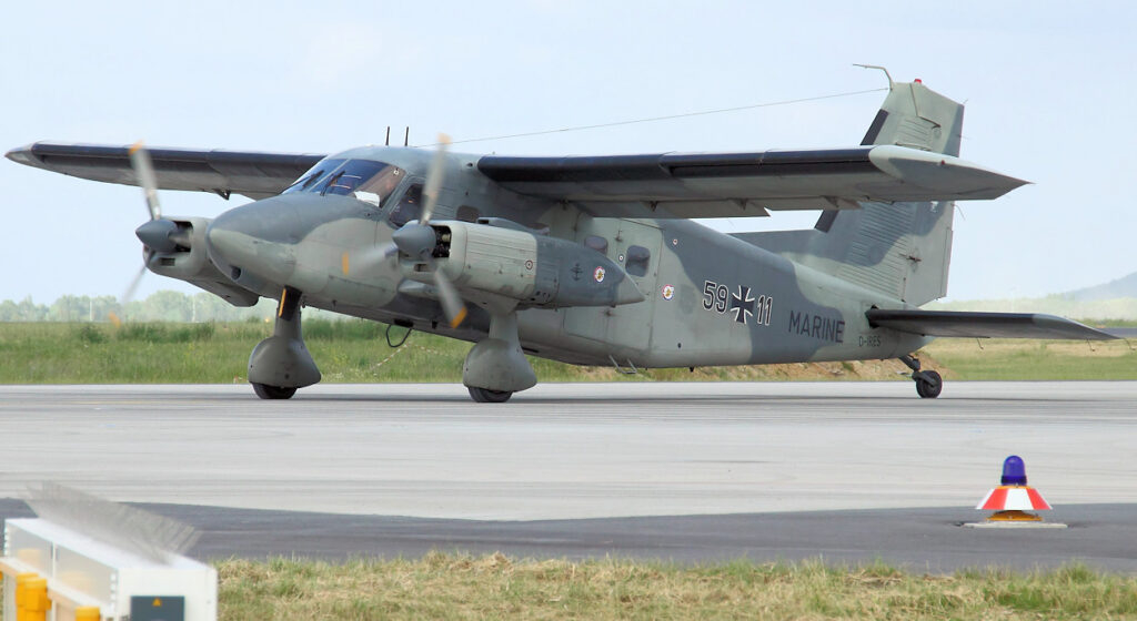 Dornier Do 28 D-2 Skyservant - mit Stummelflügel als Motorträger