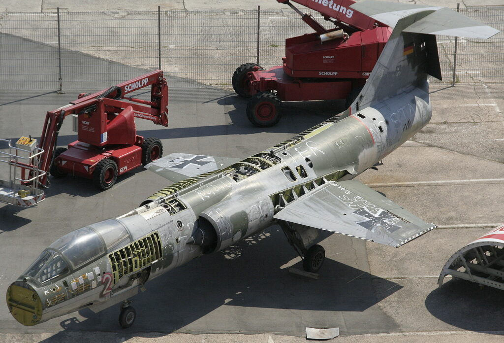 Lockheed F-104 G Starfighter - wichtigstes Kampfflugzeug der NATO