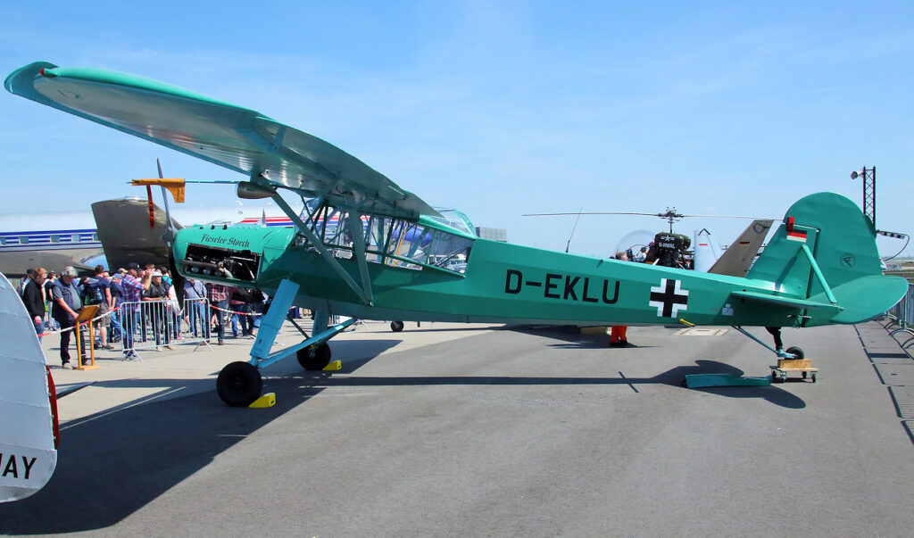Fieseler Fi 156 Storch - Deutsches STOL-Flugzeug von 1936