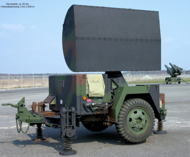 HAWK Flugabwehrraketensystem - Startgerät des FlaRak-Systems