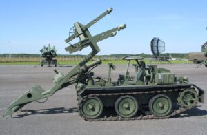 HAWK Flugabwehrraketensystem - Startgerät des FlaRak-Systems