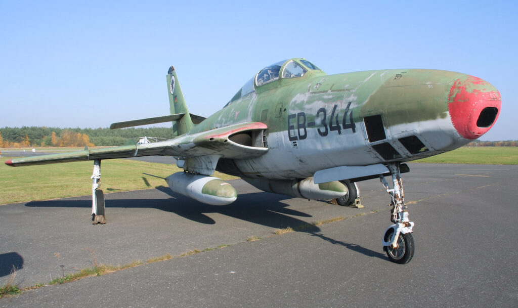 Republic RF-84F Thunderflash - 1. US-Flugzeug zur Aufklärung