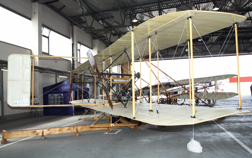 Wright Flyer III - Motorflugzeug der Gebrüder Wright von 1905
