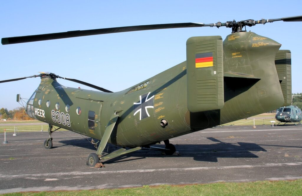 Piasecki H-21 Workhorse - Hubschrauber mit Doppelrotor