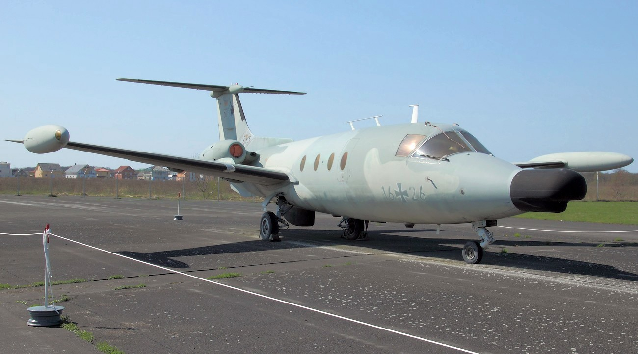 HFB 320 Hansa Jet ECM - Luftwaffenmuseum - Luftfahrtlexikon