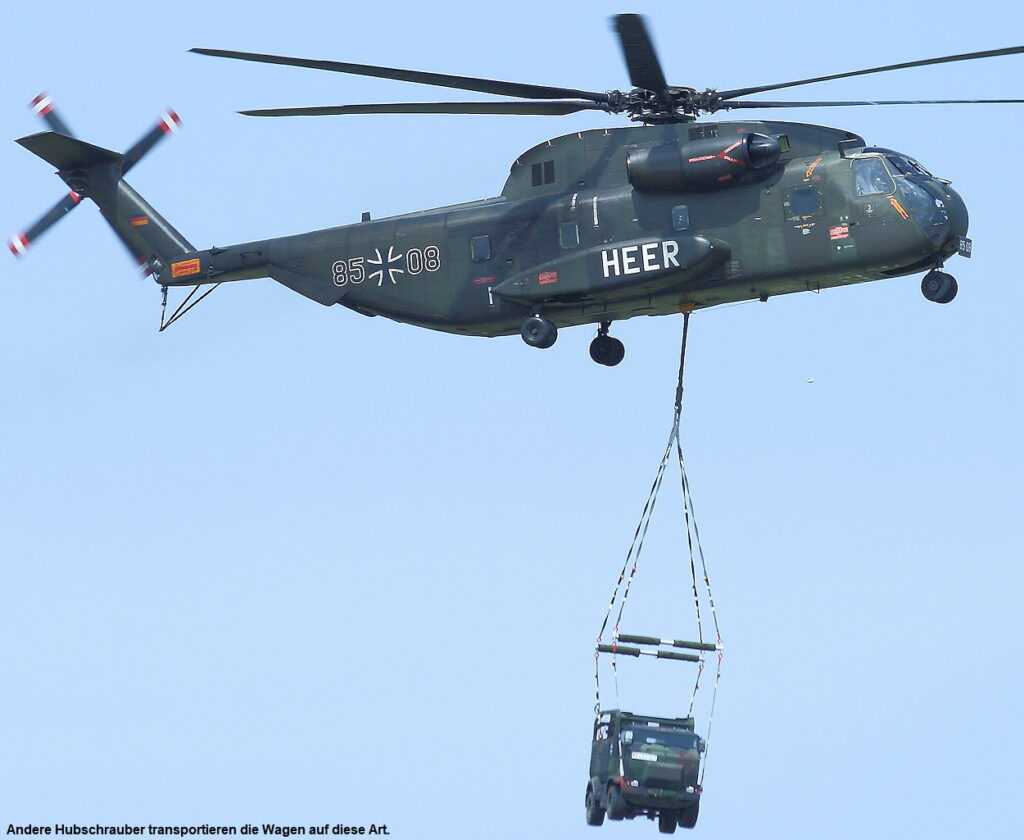Sikorsky CH-53G und CH-53GS - Transporthubschrauber v. Heer