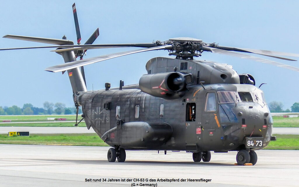 Sikorsky CH-53G und CH-53GS - Transporthubschrauber v. Heer