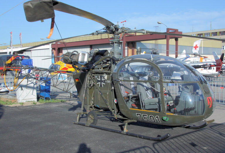 Aerospatiale Alouette II - 1. Hubschrauber mit Turbinentriebwerk