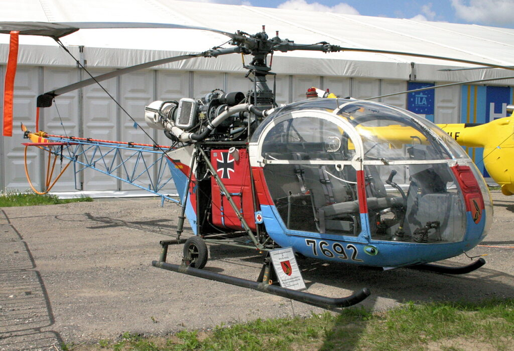 Aerospatiale Alouette II - 1. Hubschrauber mit Turbinentriebwerk