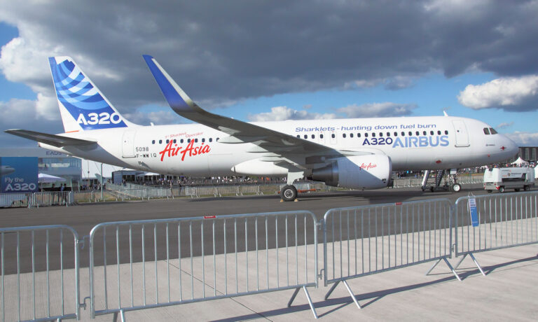 Airbus A320 mit Sharklets - Sharklets ersetzt die Winglets