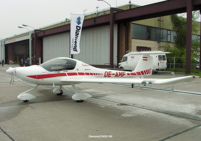 Diamond DV20 Katana - zweisitziges Sportflugzeug