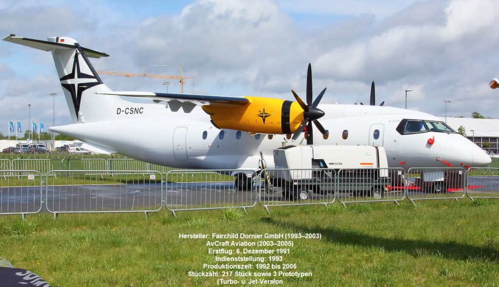 Dornier Do 328 NG Turboprop - Passagierflugzeug der RUAG