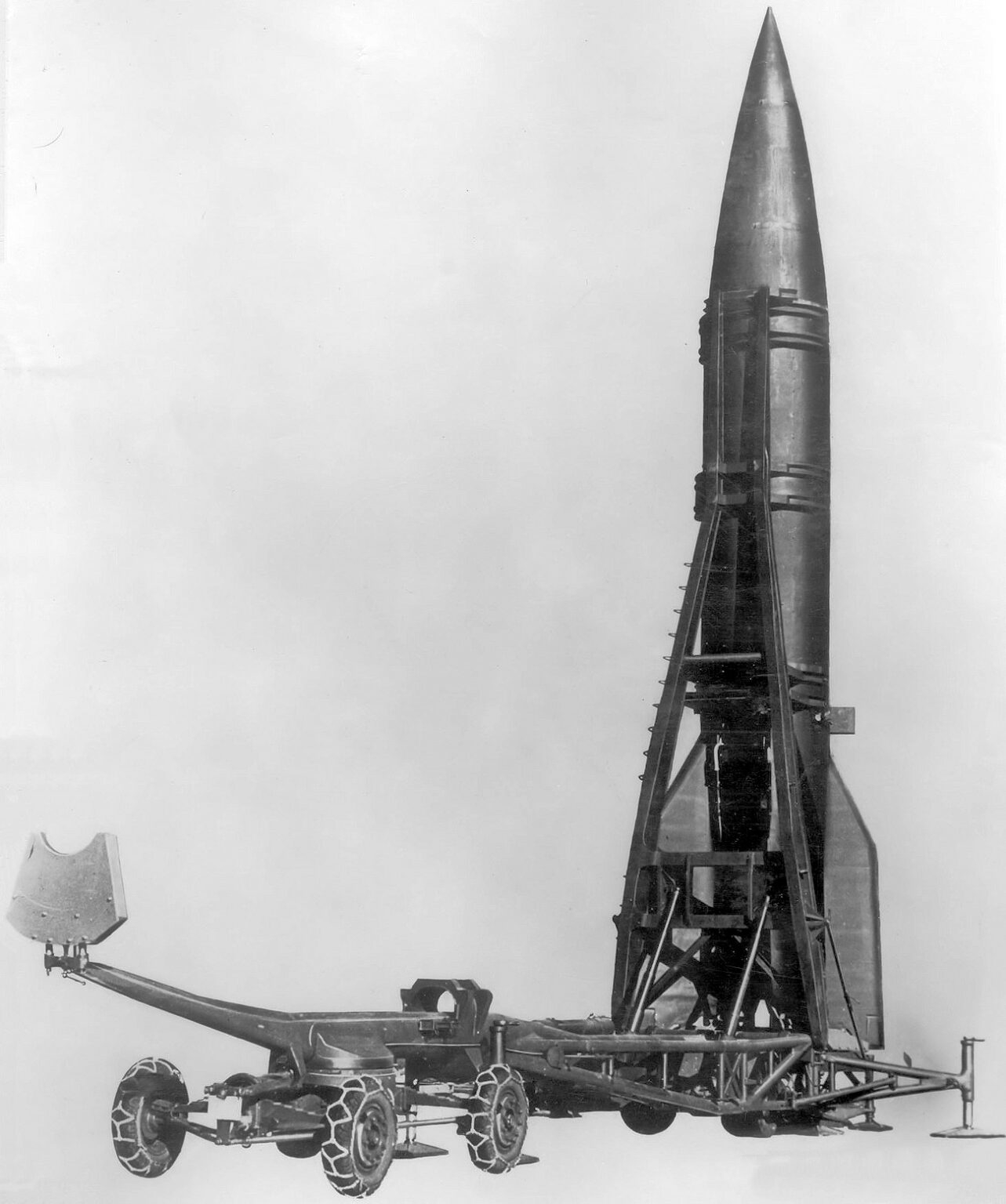 V2 Rakete - Aggregat 4 - erste Großrakete mit Flüssigkeitstriebwerk