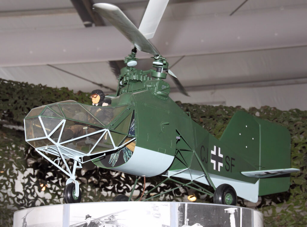 Flettner FL 282 B1 Kolibri - 1. Hubschrauber der Welt m. Doppelrotor